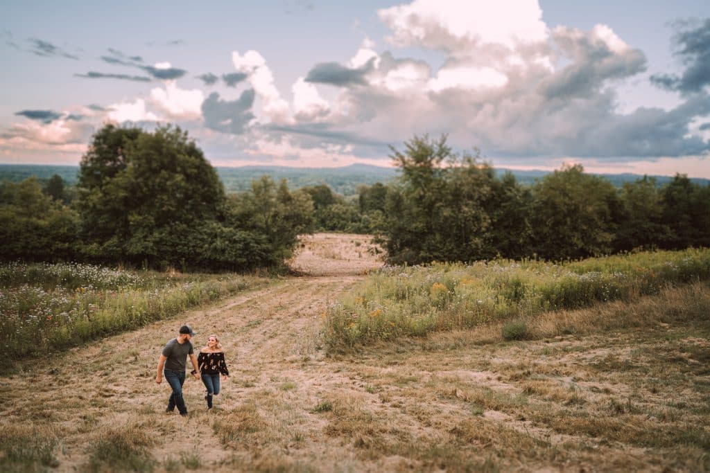 Candice + Kyle | Clinton NY Engagement Session