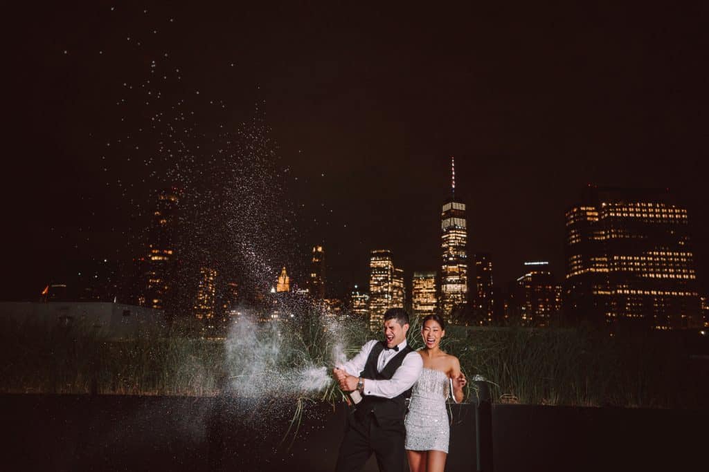 Emily + Gary at Tribeca Rooftop | Tom Studios Wedding Photography